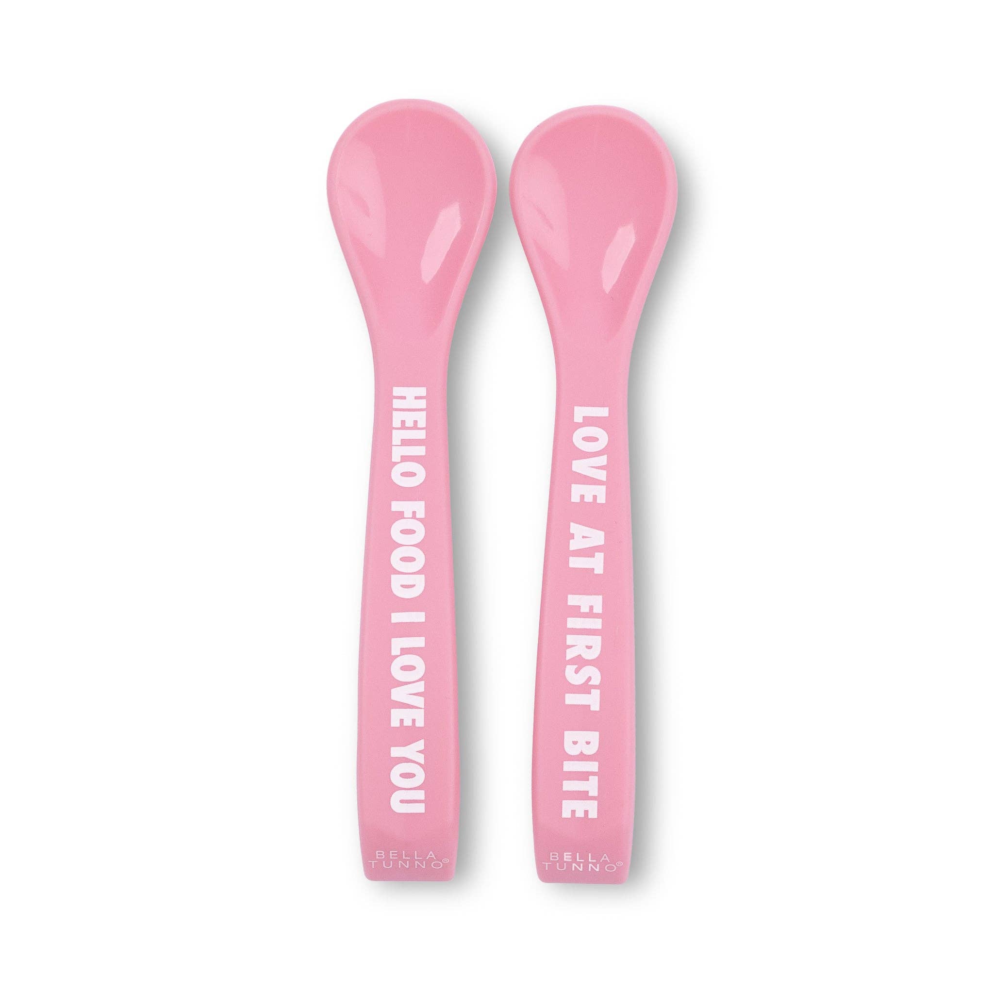 First Bite Hello Food Wonder Spoon Set – Palms