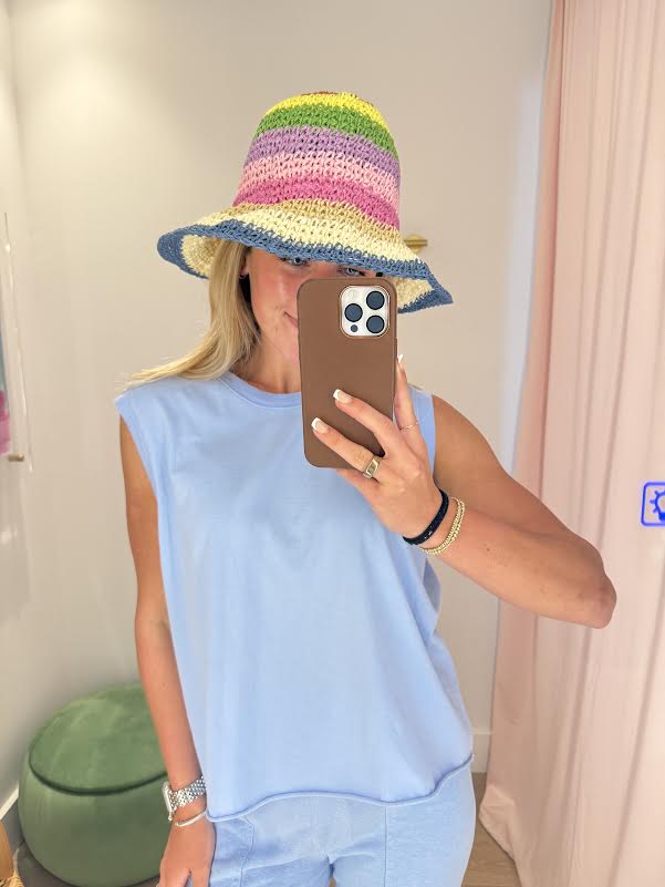 The Ana Tank - Ocean Blue – Palms